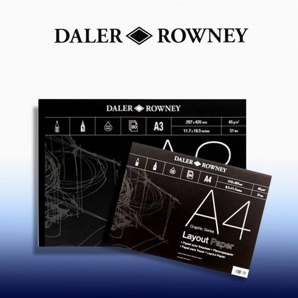 Layoutblock Daler & Rowney a4 | Mattonbutiken